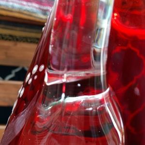 Kitchen | Vintage Ruby Red Pitcher Set | Poshmark